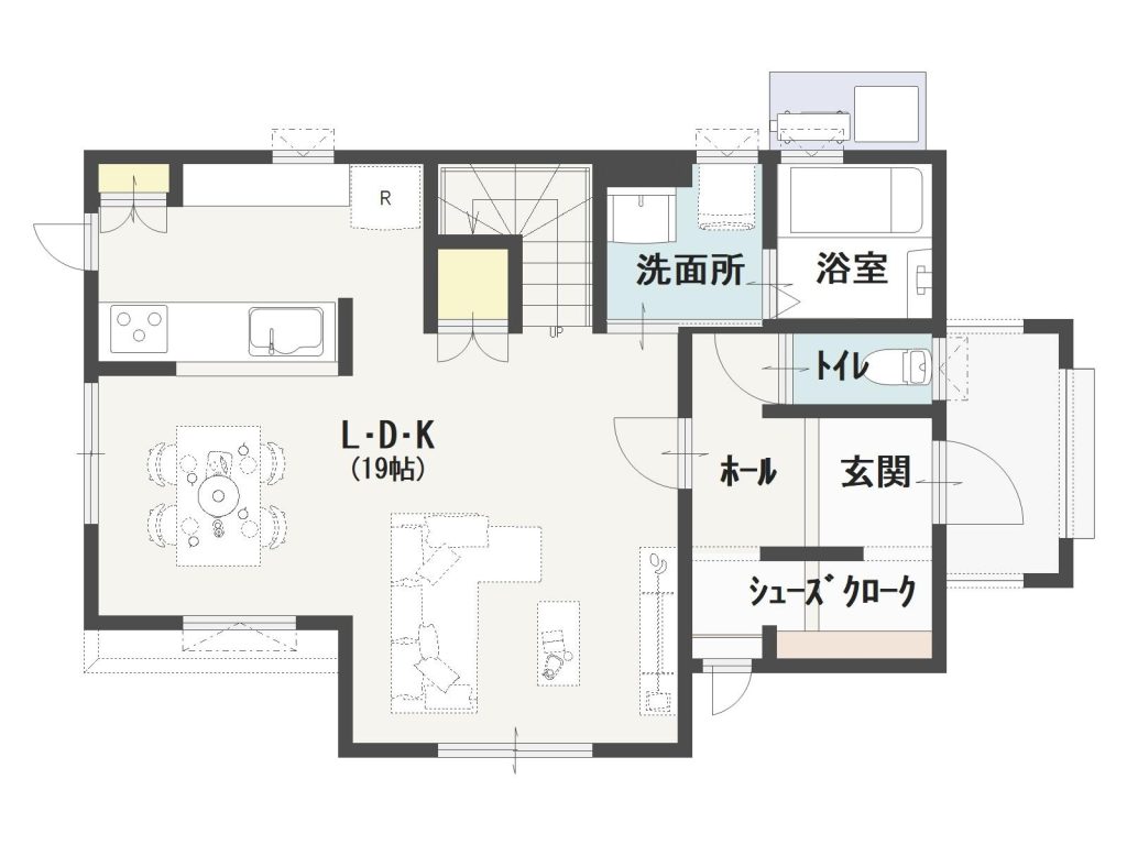 利府町菅谷3号棟【3LDK】3,880万円 – 宮城で輸入住宅を建てるならトガシホームへ